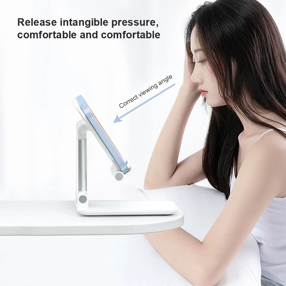 Angle Height Adjustable Phone Stand - Portable & Universal