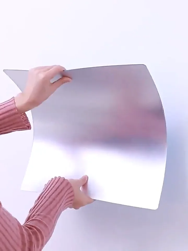 Customizable Size Thickness Plastic Blanks Decorative Mirror Sheets ...