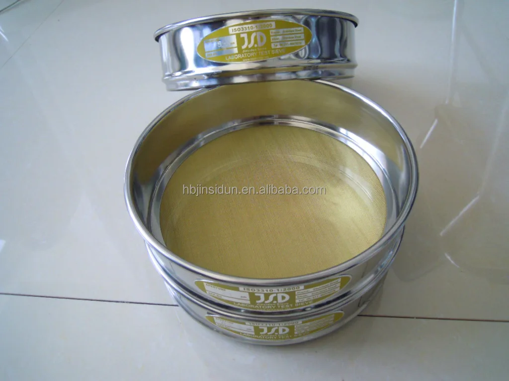 Brass Test Sieve Standard Laboratory Test Sieve Stainless Steel Test ...