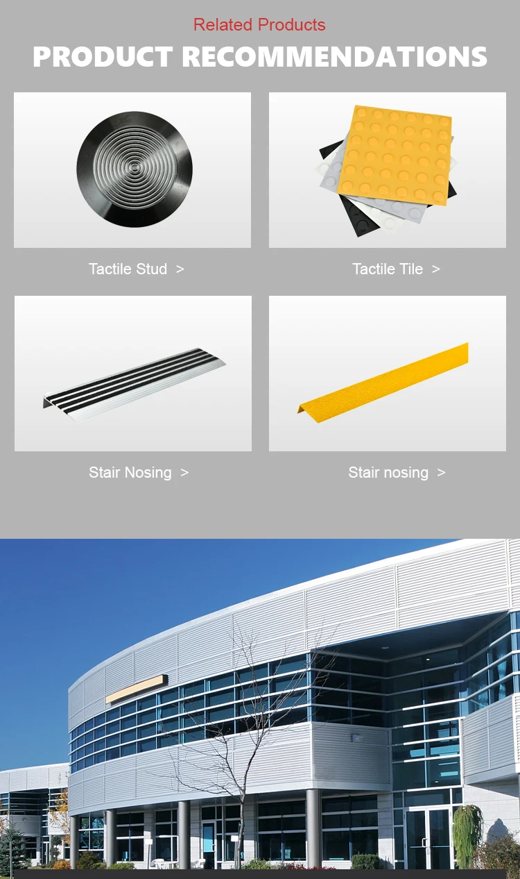 Brass Directional Tactile Guide Strip with Diamond Surface and Hollow ...