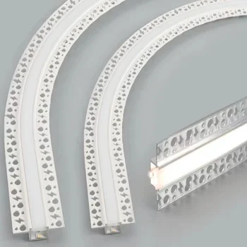 20mm Width Flexible Led Channel Track Drywall Led Strip Light Profile ...