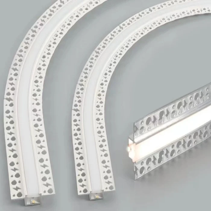 20mm Width Flexible LED Channel Track Drywall Led Strip Light Profile ...