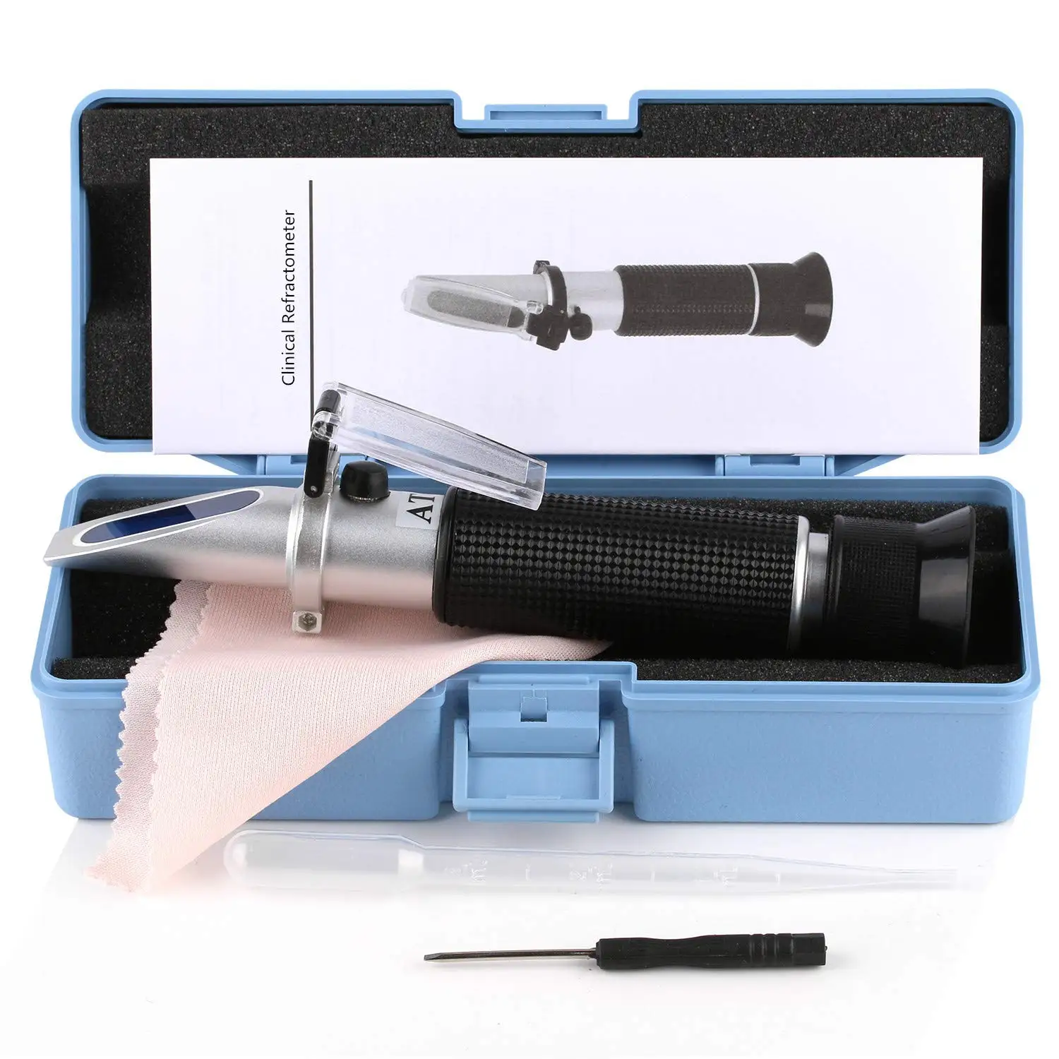 Animal Clinical Refractometer Tri Scale For Dog Cat Test Of Serum ...