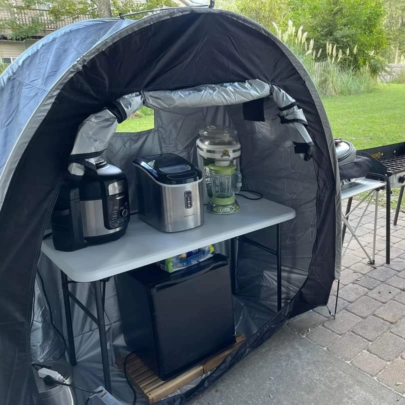 Manufacturing Outdoor cycling tent Waterproof and dust proof portable ...