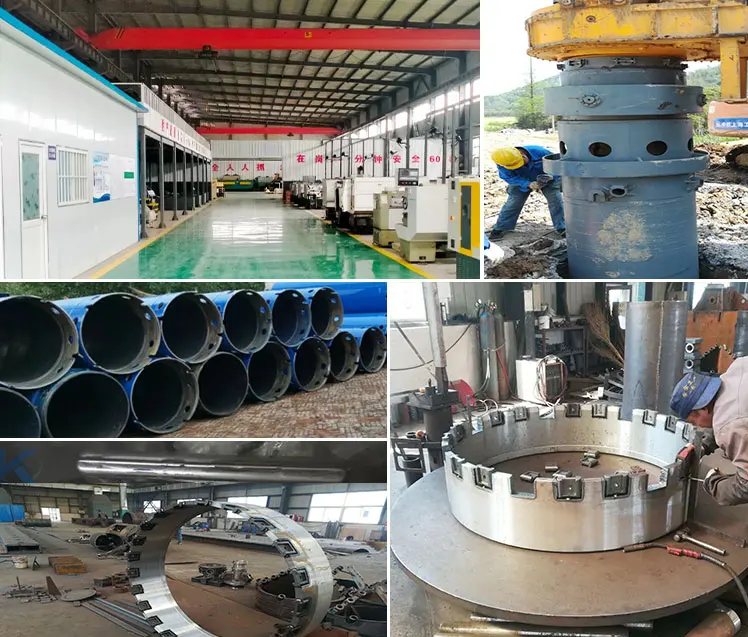 IKESAN Double Wall Casing - Professional Rotary Drilling Parts