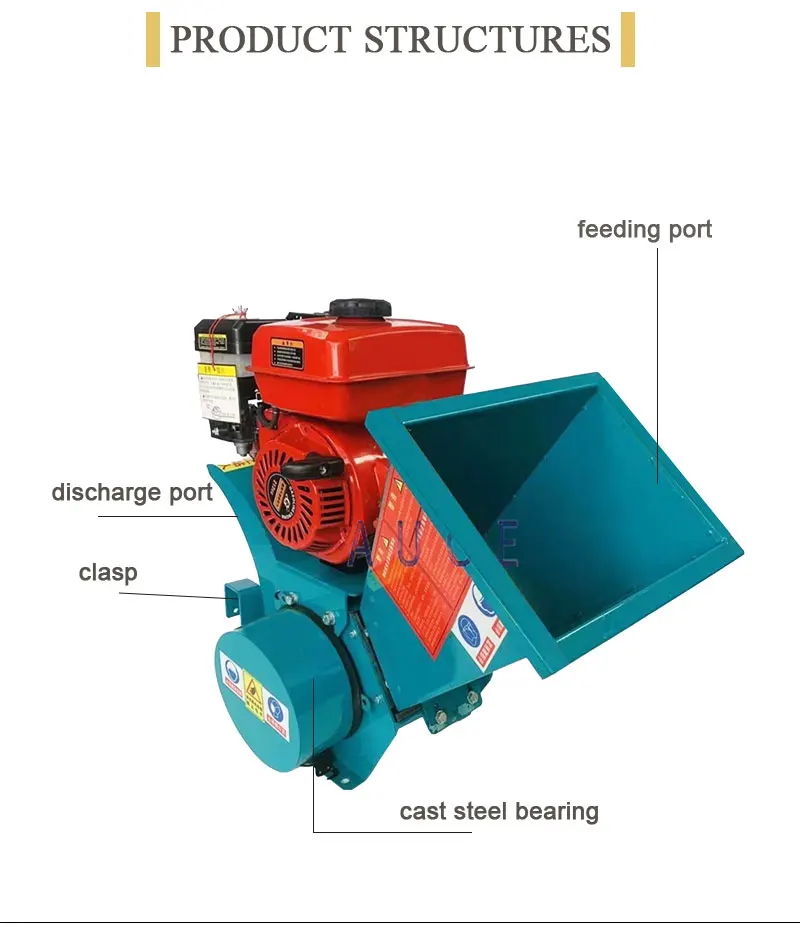 Car-mounted Chaff Cutter Machine - Efficient Animal Feed