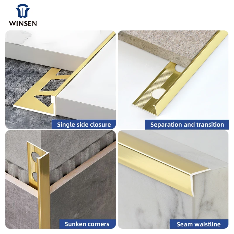 L Shape Tile Trim 90 Degree Angle Corner - Durable & Stylish