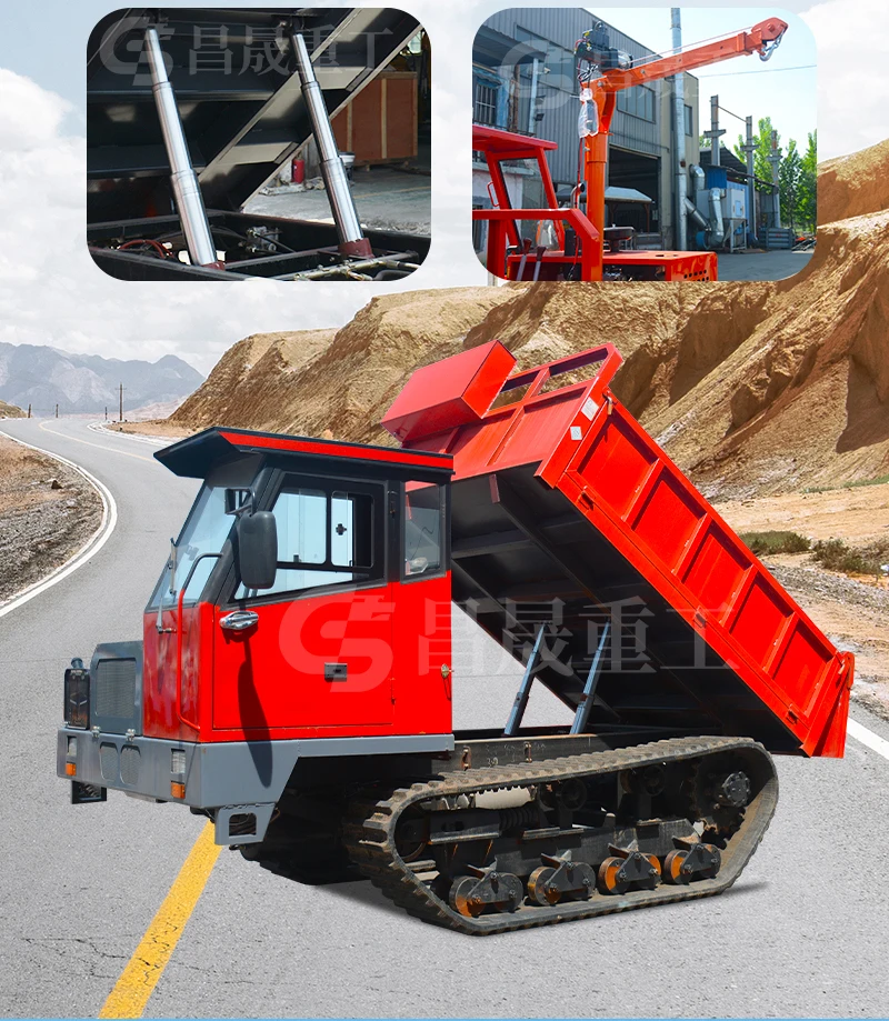 Manufacturers Supply Agricultural Hydraulic Small Tracked Vehicles ...