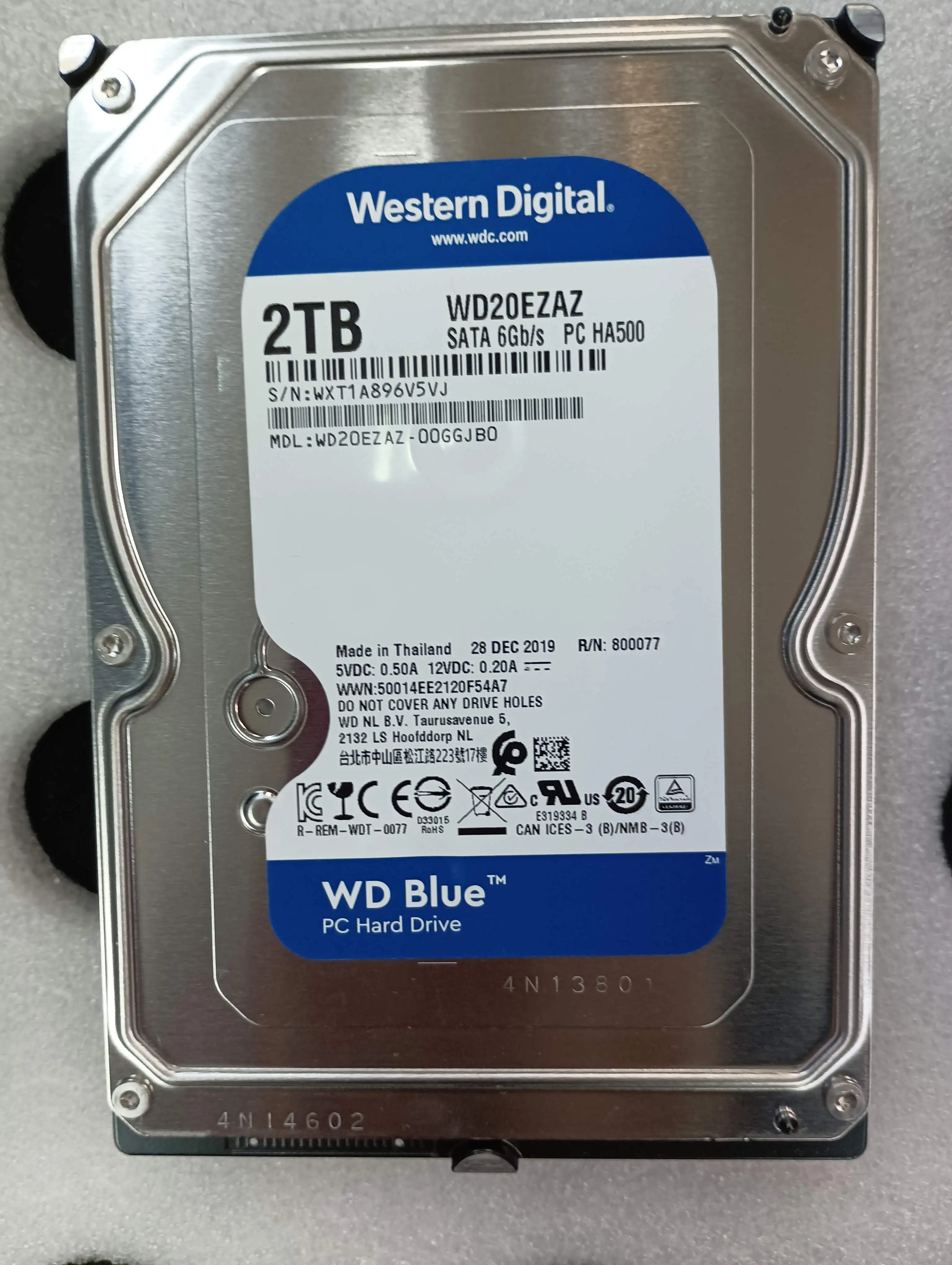 High Performance Western Digital Blue - 2tb 5400rpm Sata Iii 6gb/s ...
