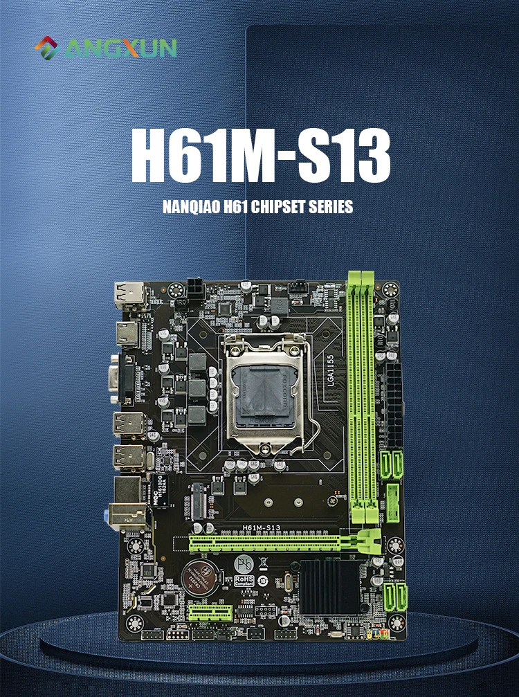 Hot Sales 16gb H61 Dual Ddr3 M.2 Pcie X16 Socket Lag1155 Corei7 / I5 ...
