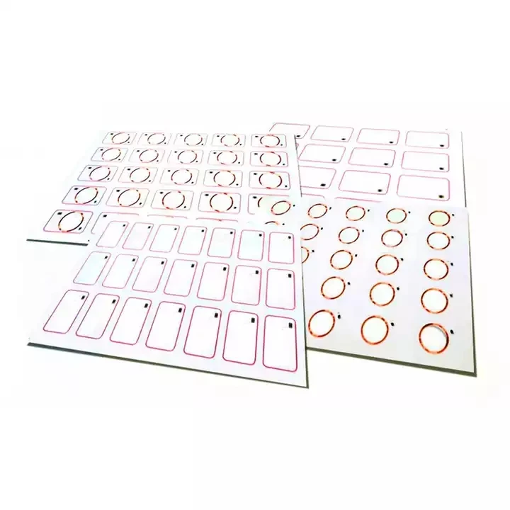Frequency Inlay Prelam Sheet 13.56mhz For Dual Interface Chip Smart ...