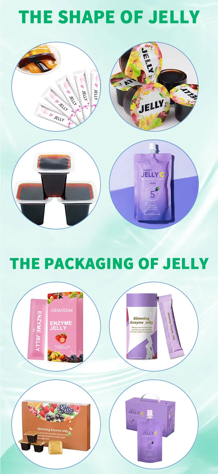 OEM/ODM Fruit Flavored Jelly Sticks for Adults Moisturizing Skin and ...