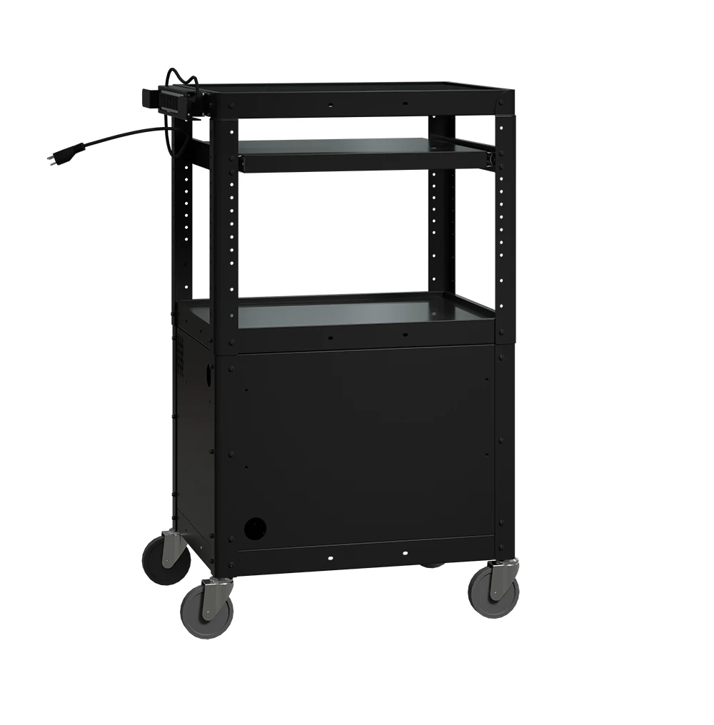 KD Structure AV Cart Mobile Open Tablet Chromebook Charging Cabinet ...