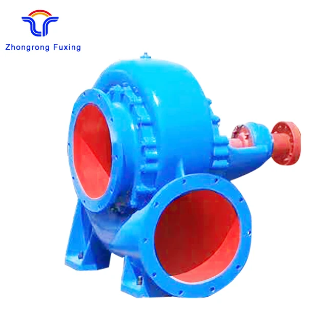 Volute Mixed Flow Pump Hw Agricultural Irrigation Pump High Flow Horizontal Centrifugal Pump ...