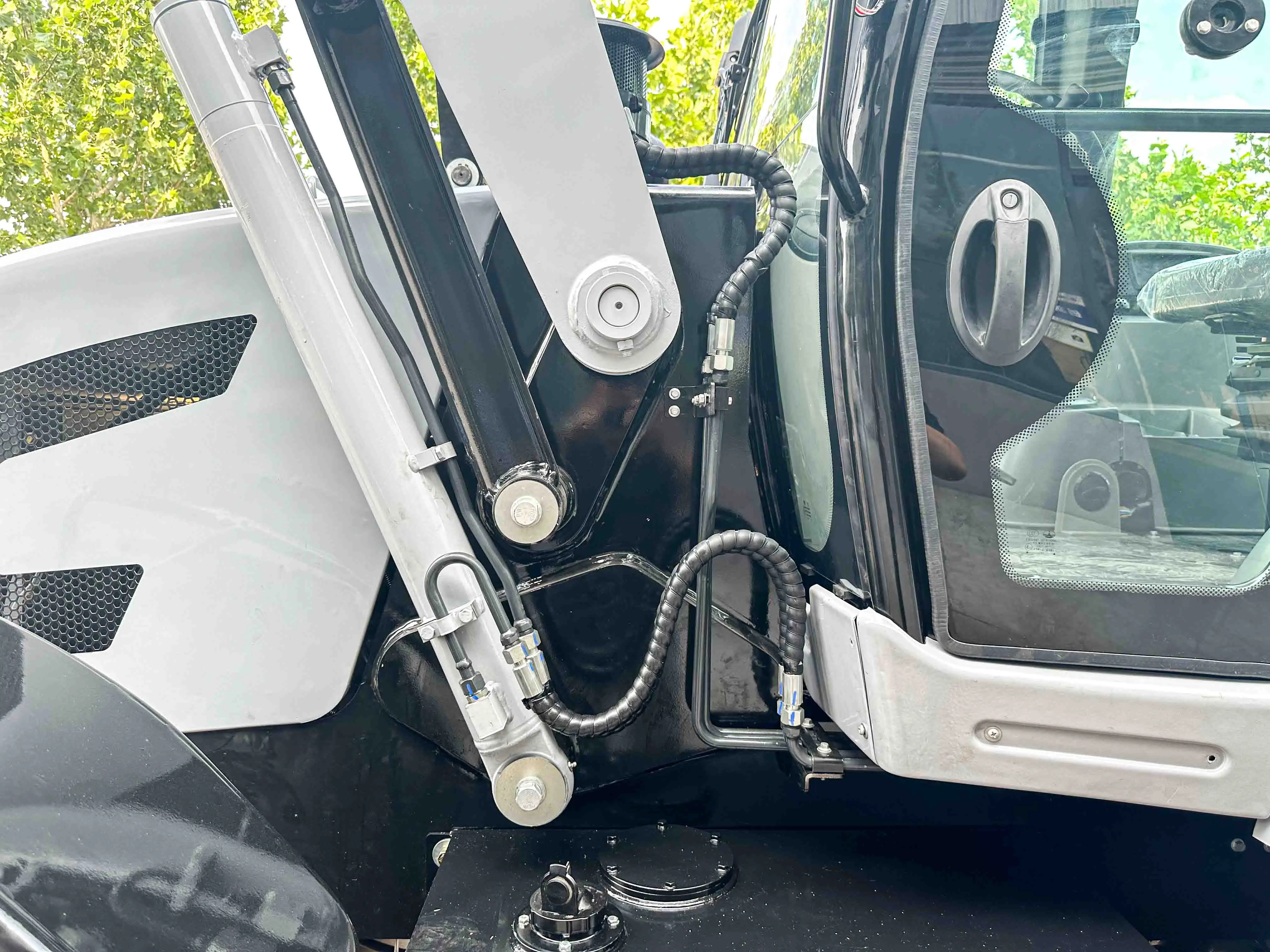 Factory Aolite Bl105-25 Chinese Backhoe Loader Mini 4x4 Backhoe Loaders ...