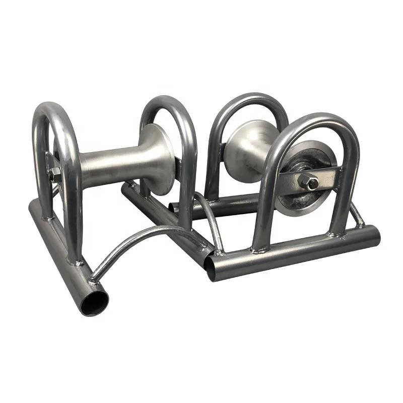 Heavy Duty Cable Pulling Laying Rollers | Self-Lubricating Cable Guides ...