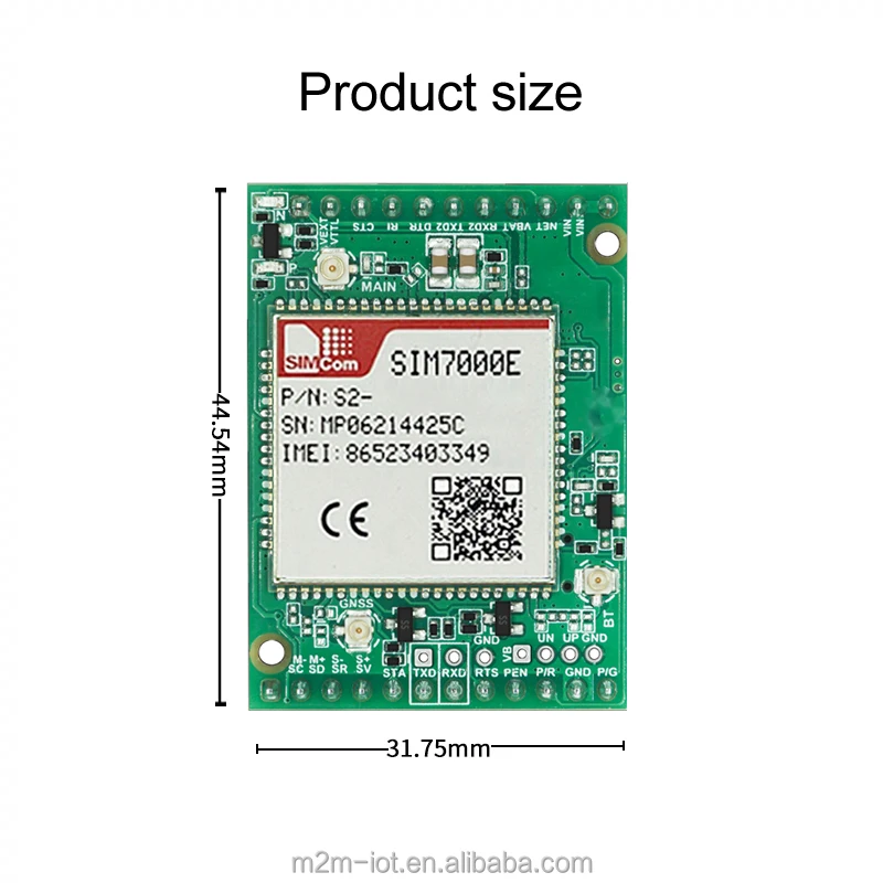 SIMCOM SIM7000E Wireless Development Board - NBIOT CATM LPWA