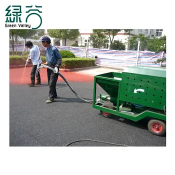 Epdm/sbr Rubber Granules Spraying Machine For Sport Running Track ...