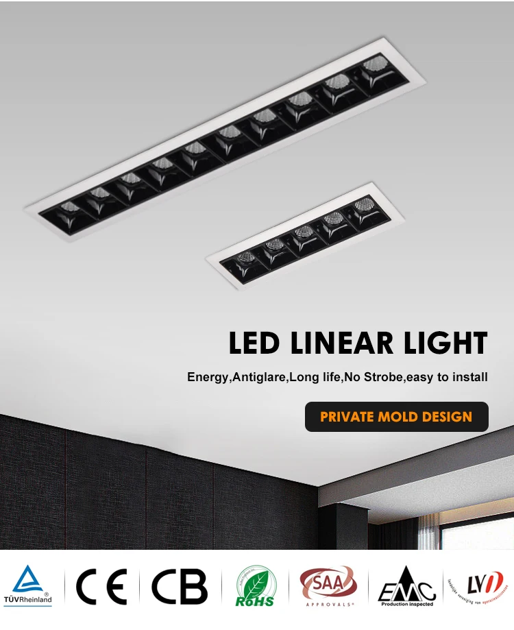 ALLWAY Laser Blade Aluminum Fixture - Efficient Lighting