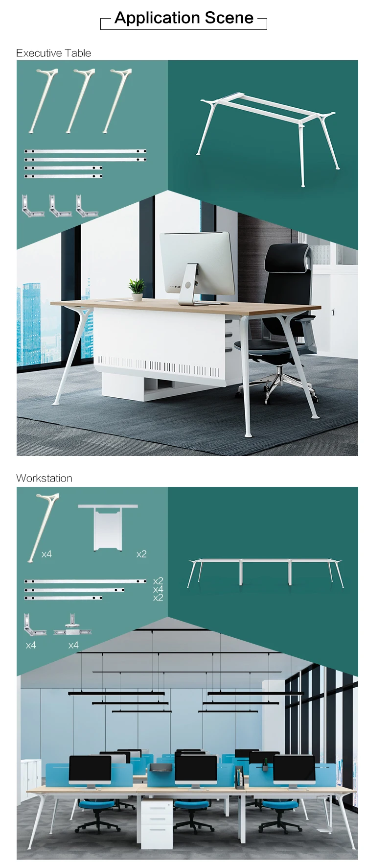 Wholesale Cheap Modern Office Table Legs - OEM ODM Furniture