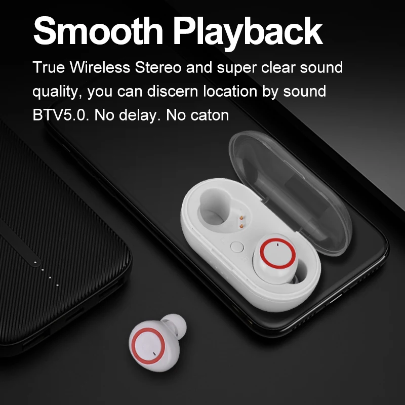 OEM Professional TWS Y50 Earbuds - Bluetooth V5.3, IPX-6 Waterproof ...