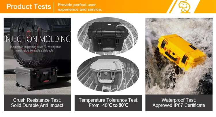 IP67 Waterproof & Shockproof Instrument Case - Customizable