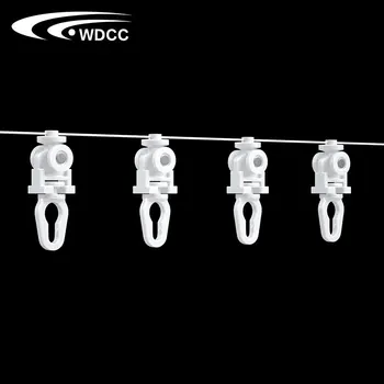 Small Ripple Fold Curtain Runner With Glider S Wave Design For Track ...