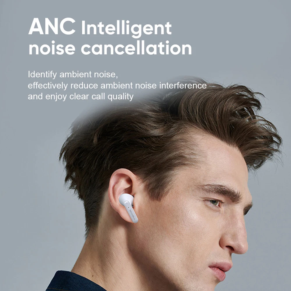 Miccell Anc Earbuds Wireless Tws Bt 5.0 Best Headphones Earbuds Usb C ...