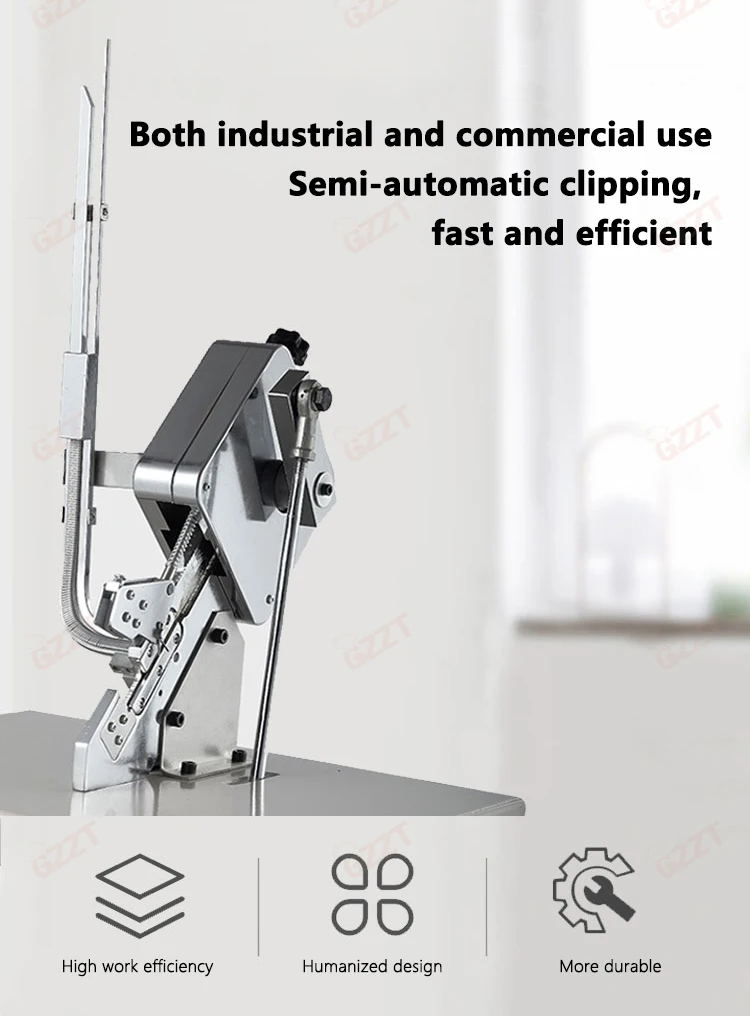 Simple Operation Supermarket CE Mesh Bag Clipping Machine U-shape ...