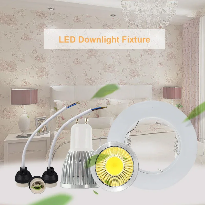 Recessed Spotlight Surface Mounting Frame MR16 GU10 Base Socket ...