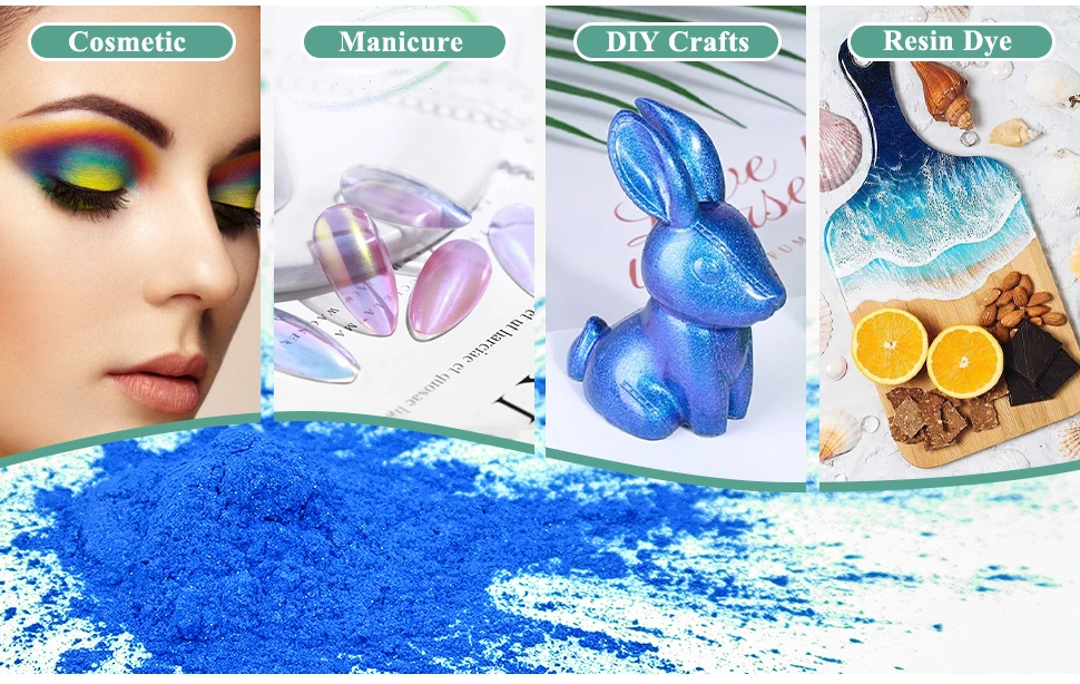 Wholesale Colorful Natural Shimmer Mica Powder for Crafts