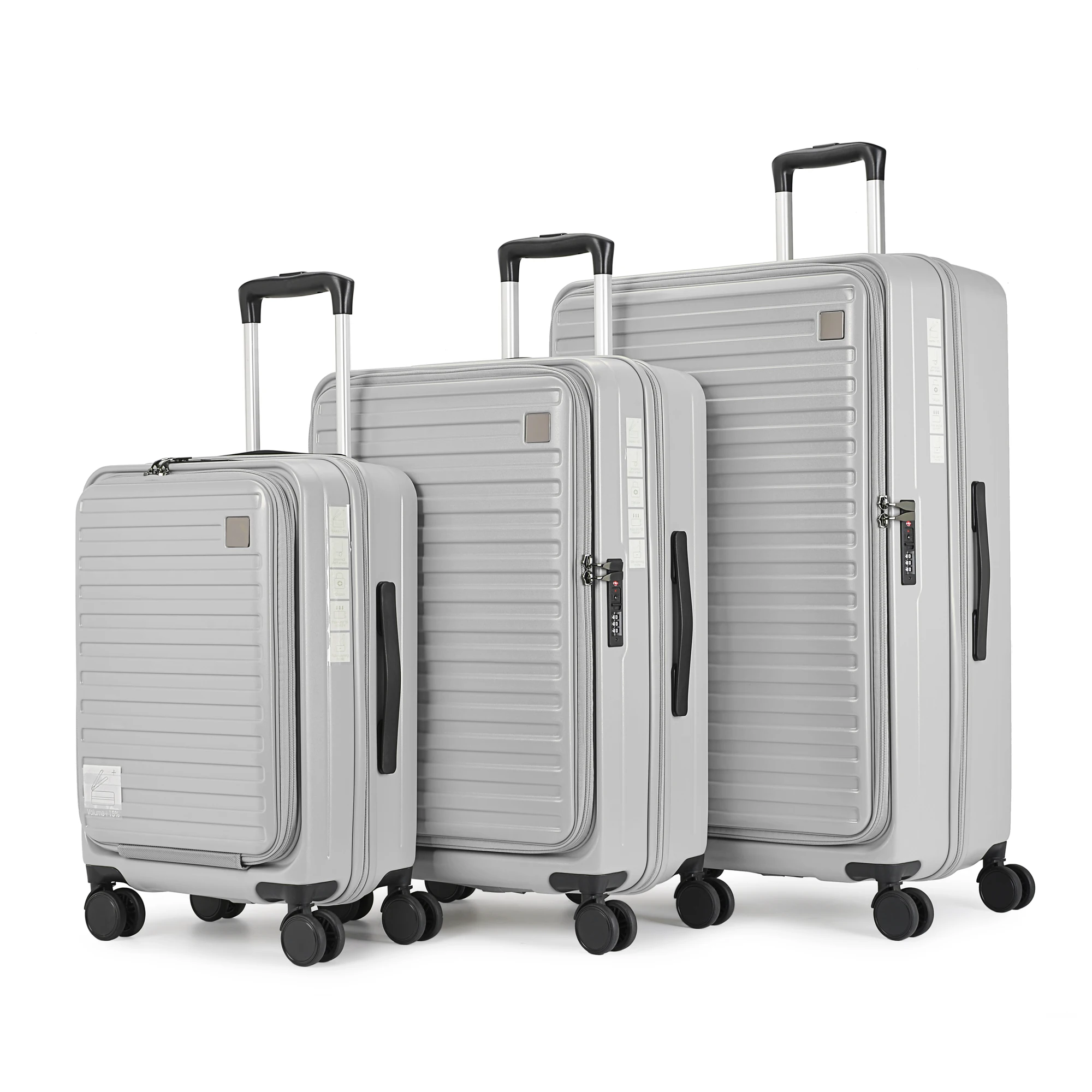 Secure and Versatile Luggage - Expandable Anti Theft Suitcase