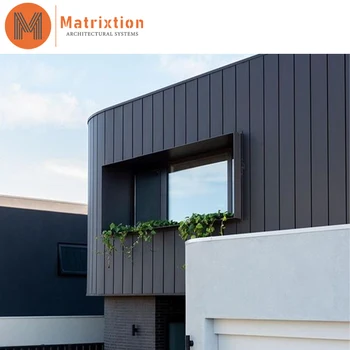 Matrixtion Modern Black: Streamlined Siding & Cladding Panels With ...