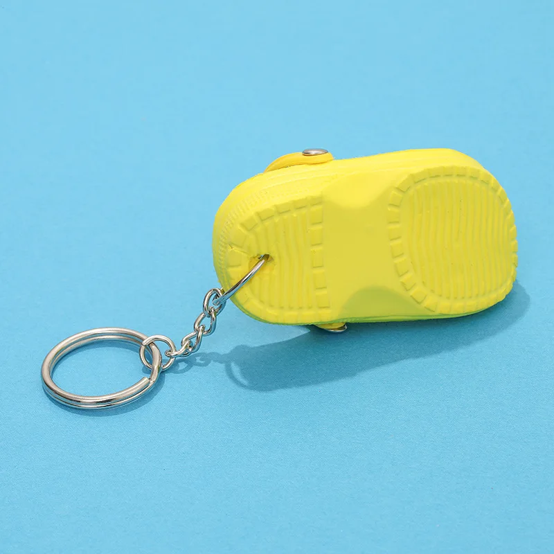 Ymbr Wholesale Pvc Mini 3d Rubber Pvc Keychain Cute Croc Shoe Keychain ...