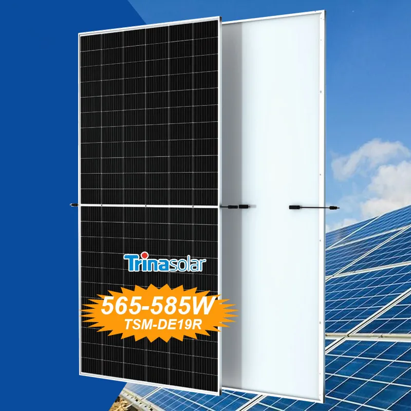Stock Trina Vertex Tsm-de19r Solar Panel 565w 570w 575w 580 Watt 585w ...