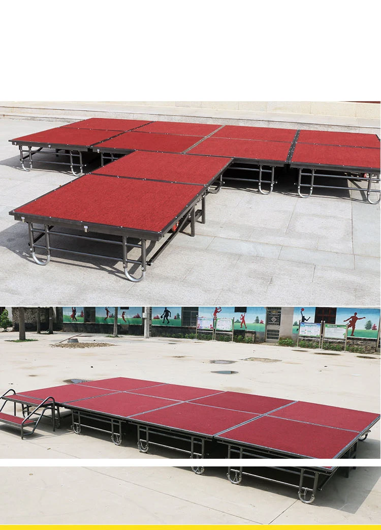 Folding Mini Stage Platform Mobile Concert Stage Portable Outdoor Stage ...