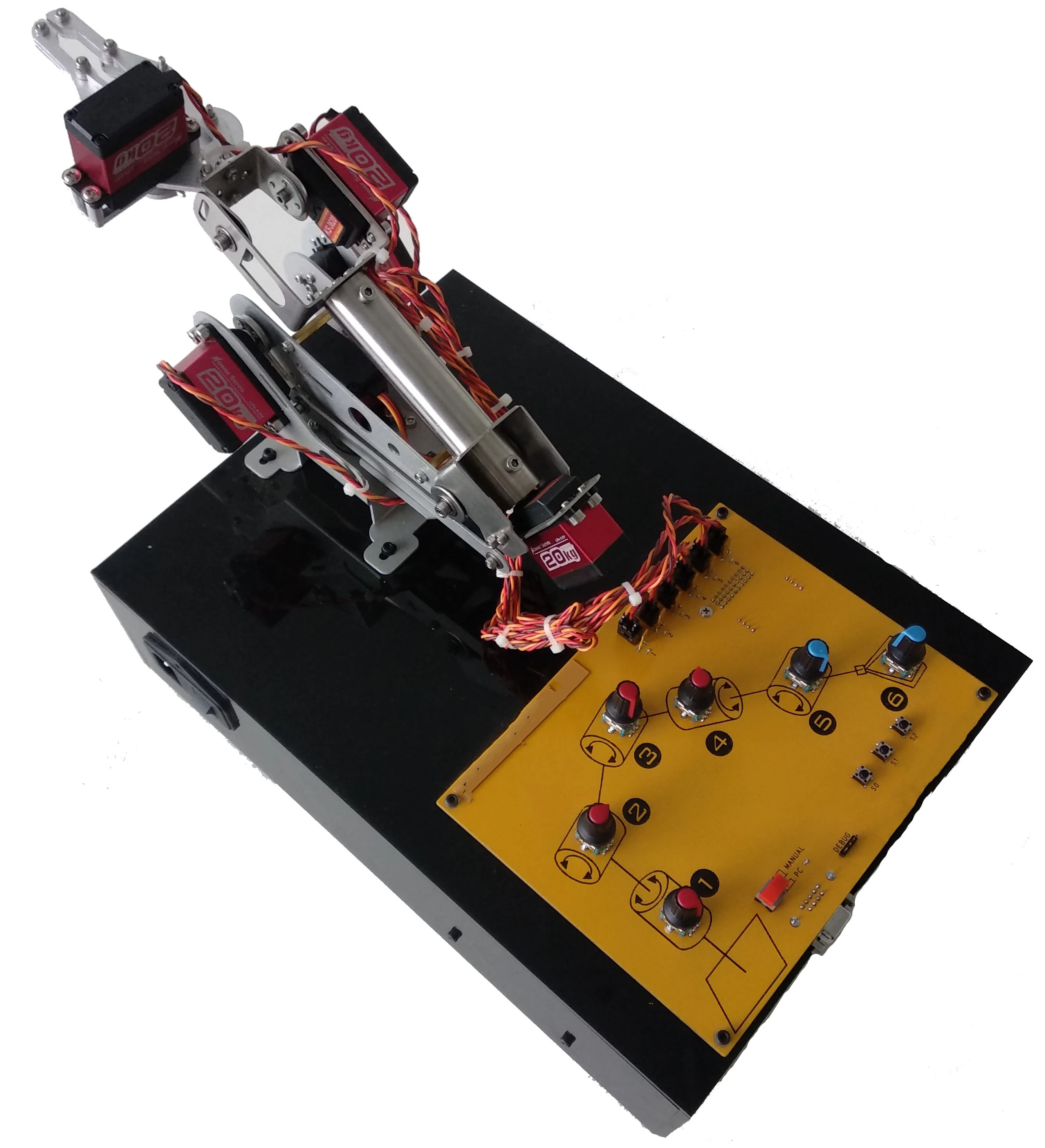 6-axis connection Basic manipulator Training System-ROBOT- Didactic Equipment/ Educational ...