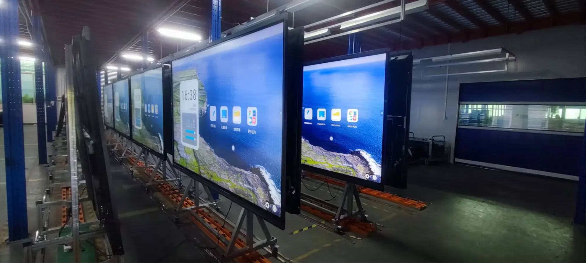 HDFocus 110 Inch Interactive Electronic Whiteboard for Classroom - OEM