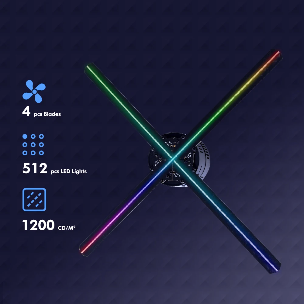 Hologram 3D Fan - Professional LED Advertising Display