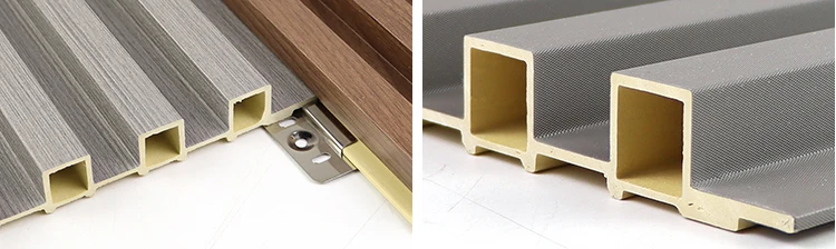 Quick Installation PVC Louvers Wall Panel for Indoor Decor