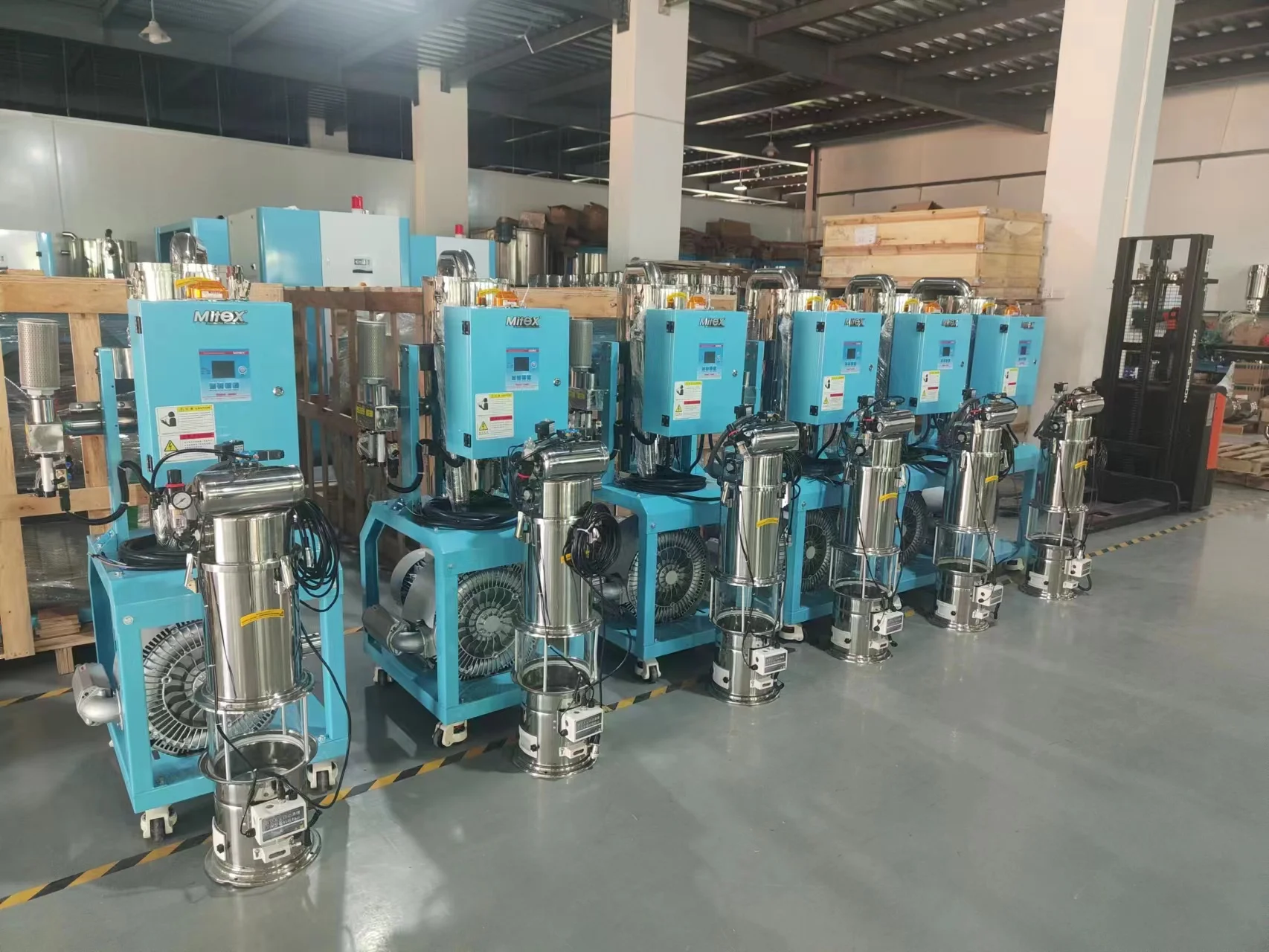 Auto Vacuum Plastic Material Hopper Loader with Efficient Motor for ...