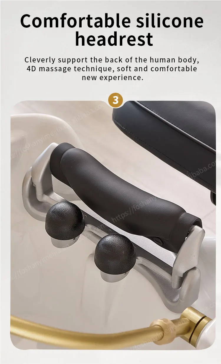 Luxury Beauty Salon - Head Spa Shampoo Bowl Chair Massage