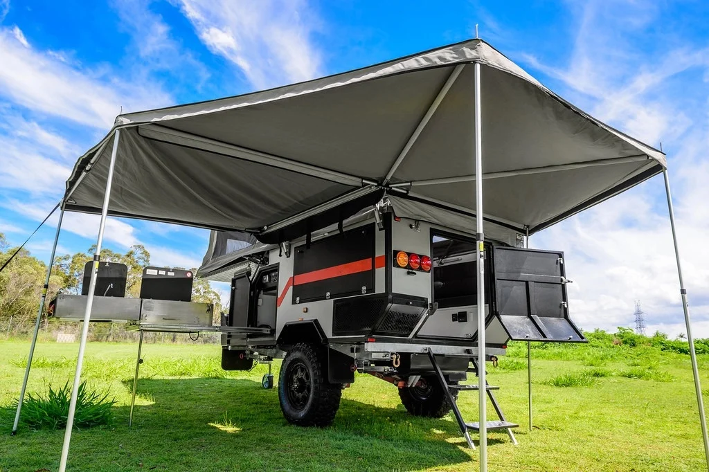 Manley Australian Folding Tent Mini Overland 4x4 Trailer