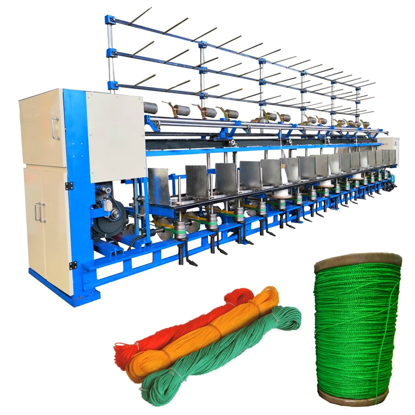 Factory price high output plastic PP HDPE yarn twine string ring ...