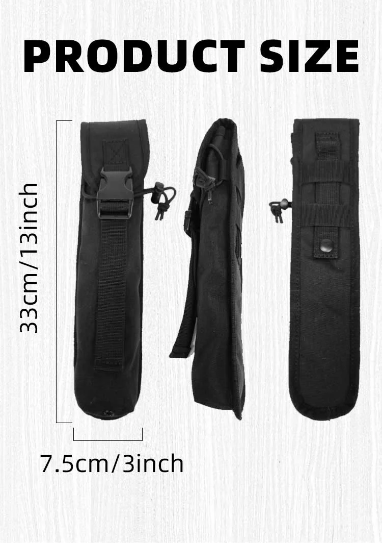 Shooting Tactical Quick Release Suppressor Cover Bag Pouch