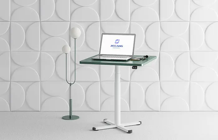 Jiecang Single Leg Workstation Electric Sit To Stand Desk Height ...