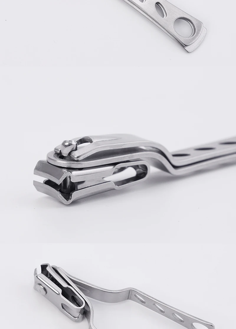 Professional 360 Degree Rotary Nail Clipper Set Stainless Steel ...