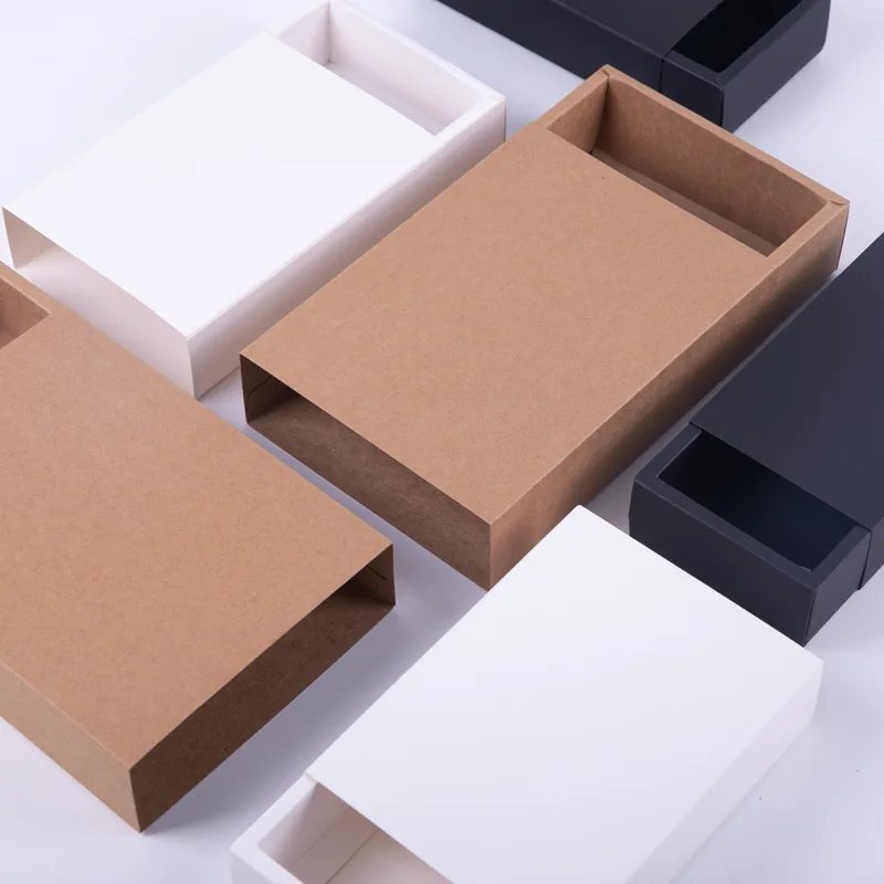 Factory Customized Paper Drawer Box Foldable Packing Sliding Box ...