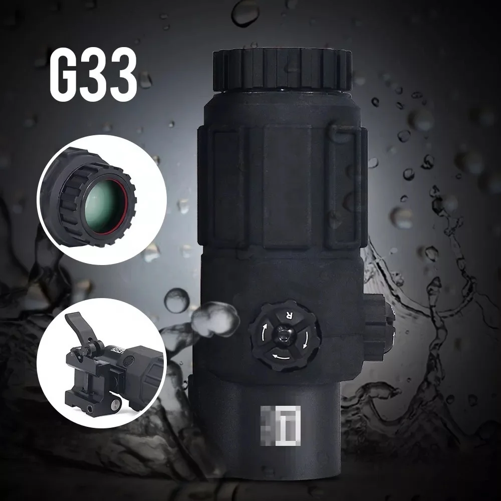 558 Red Dot Sight with G33 Multiplier - Waterproof & Tactical