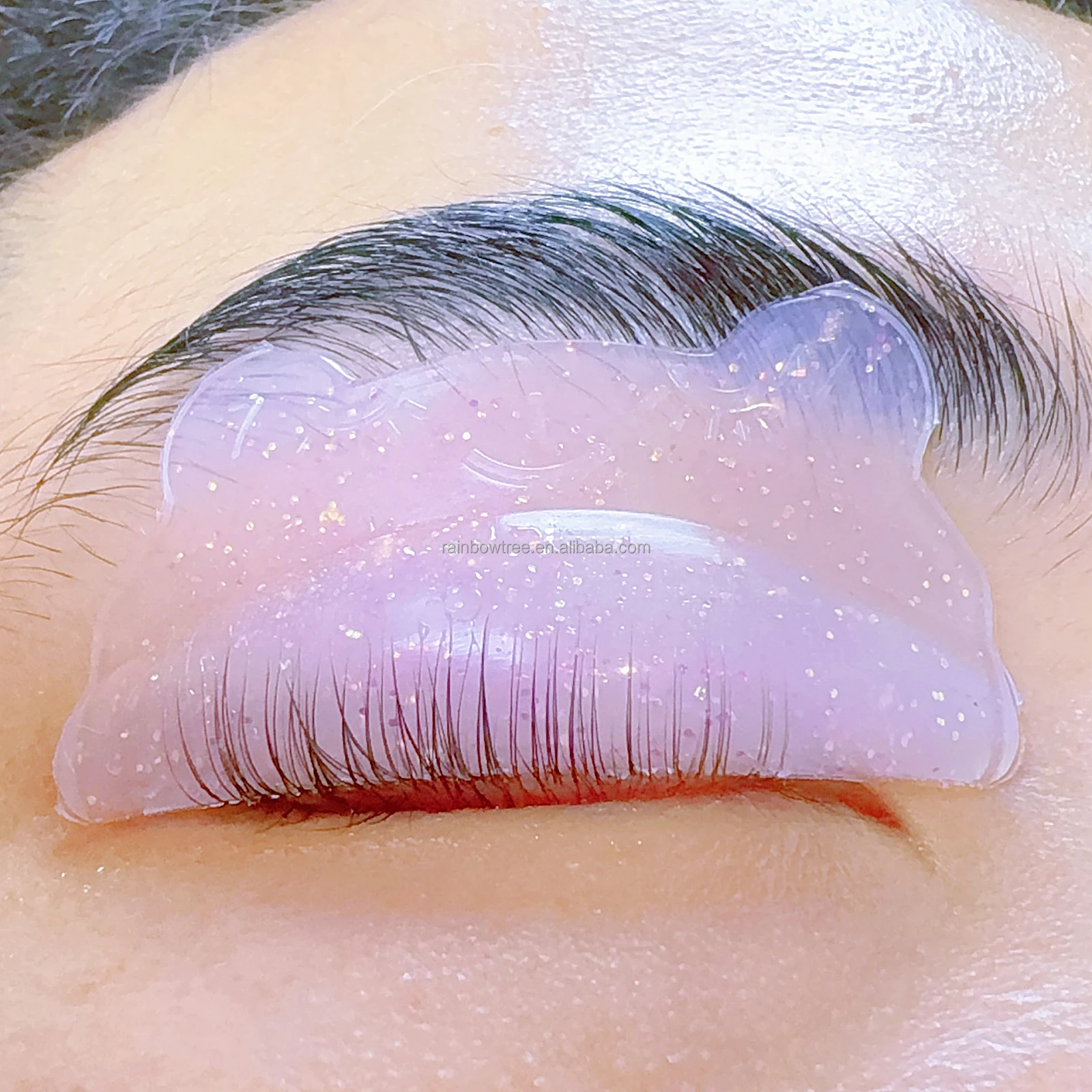 Korean Lash Lift Shield Self Sticky Eyelash Lifting Pads Silicone Lami ...